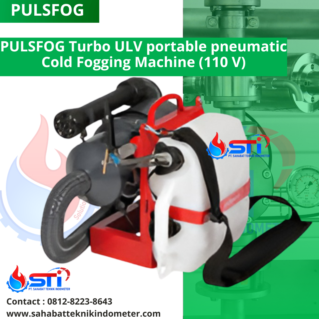 PULSFOG Turbo ULV portable pneumatic Cold Fogging Machine (110 V ...