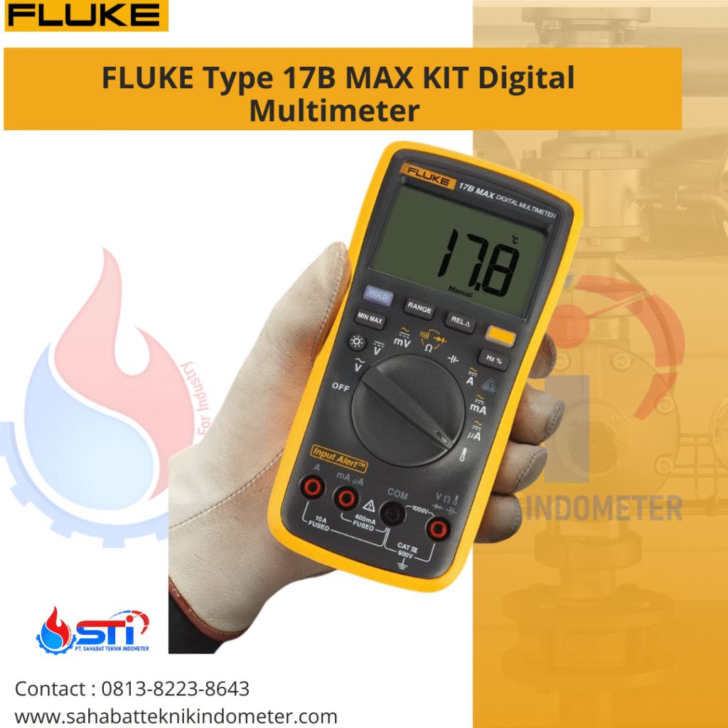 FLUKE Type 17B MAX KIT Digital Multimeter » Distributor Water Meter ...