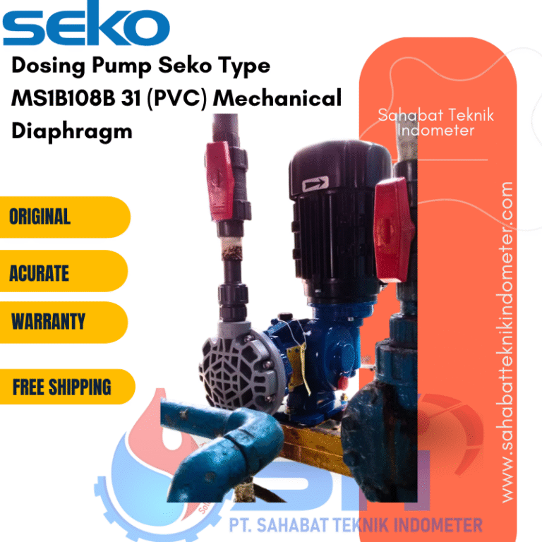 Dosing Pump Seko Type MS1B108B 31 (PVC) Mechanical Diaphragm ...