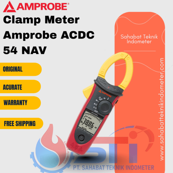 Clamp Meter Amprobe ACDC 54 NAV » Distributor Water Meter, Flow Meter ...
