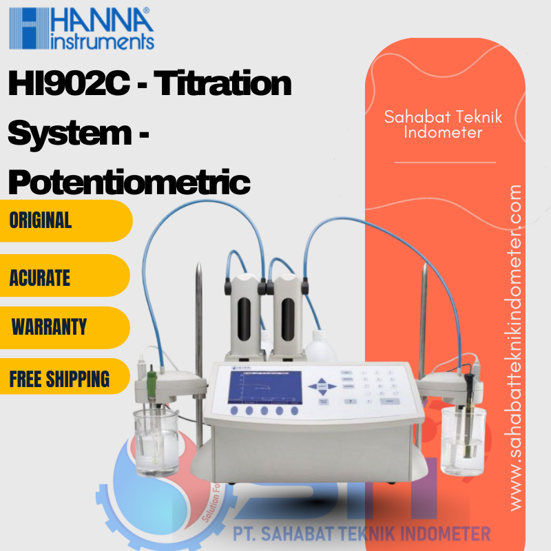 HANNA HI902C – Titration System – Potentiometric » Distributor Water ...