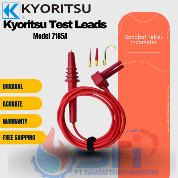 Kyoritsu Test Leads Model 7165A » Distributor Water Meter, Flow Meter ...