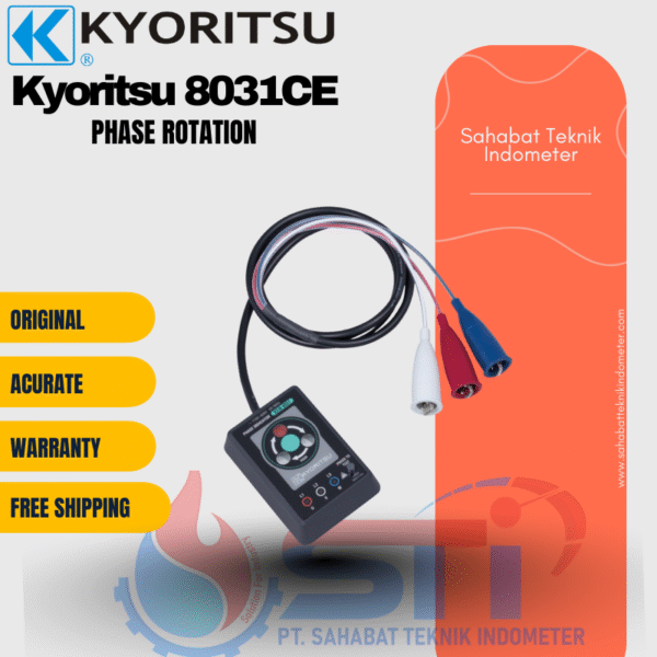 Kyoritsu 8031CE Phase Rotation » Distributor Water Meter, Flow Meter ...