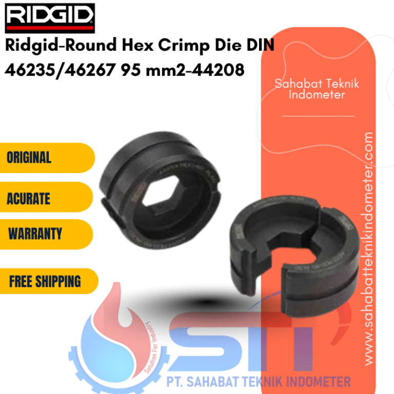 Ridgid-Round Hex Crimp Die DIN 46235/46267 95 mm2-44208 » Distributor ...