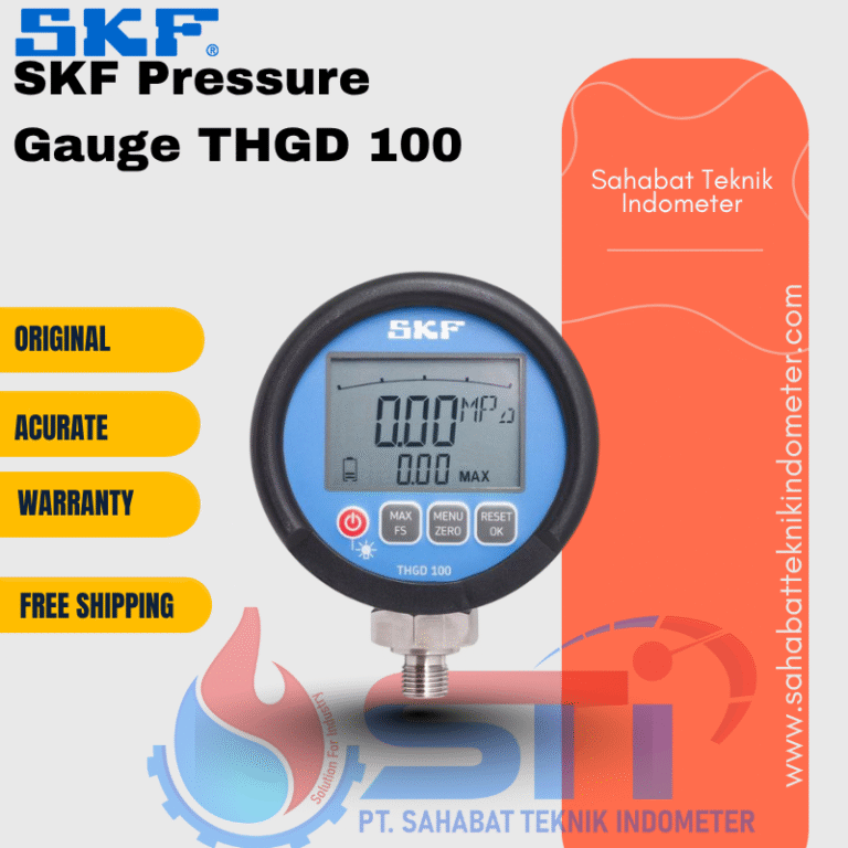 SKF Pressure Gauge THGD 100 » Distributor Water Meter, Flow Meter dan ...