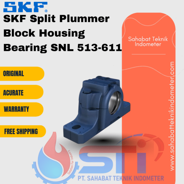 SKF Split Plummer Block Housing Bearing SNL 513-611 » Distributor Water ...