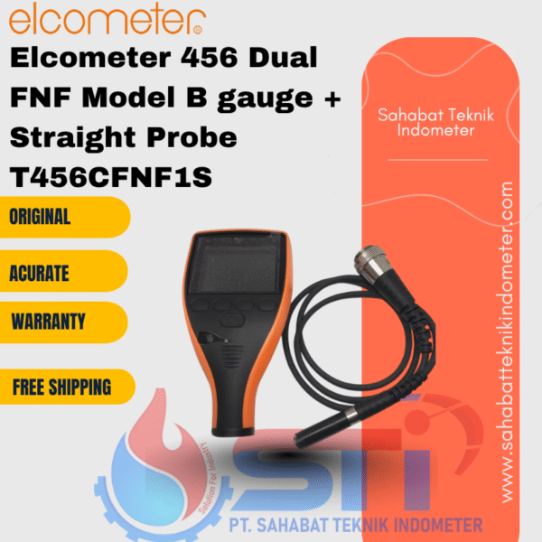 Elcometer 456 Dual FNF Model B gauge + Straight Probe T456CFNF1S » Distributor Water Meter, Flow ...