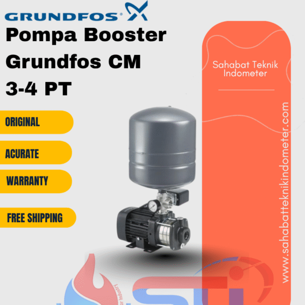 Pompa Booster Grundfos CM 3-4 PT » Distributor Water Meter, Flow Meter ...