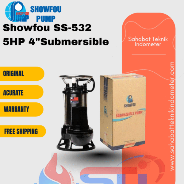Showfou SS-532 5HP 4″Submersible » Distributor Water Meter, Flow Meter ...