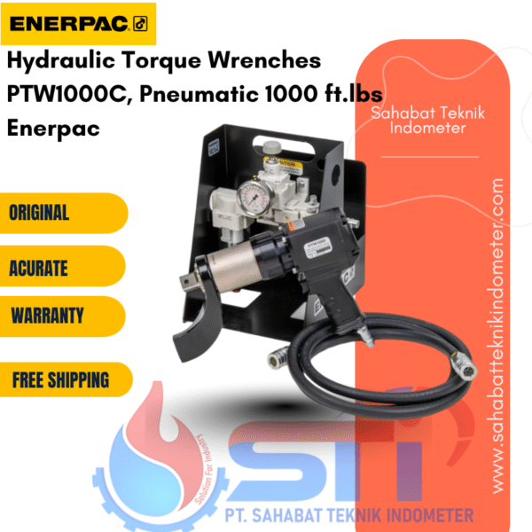 Hydraulic Torque Wrenches PTW1000C, Pneumatic 1000 ft.lbs Enerpac ...