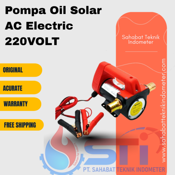 Pompa Oil Solar AC Electric 220VOLT » Distributor Water Meter, Flow ...