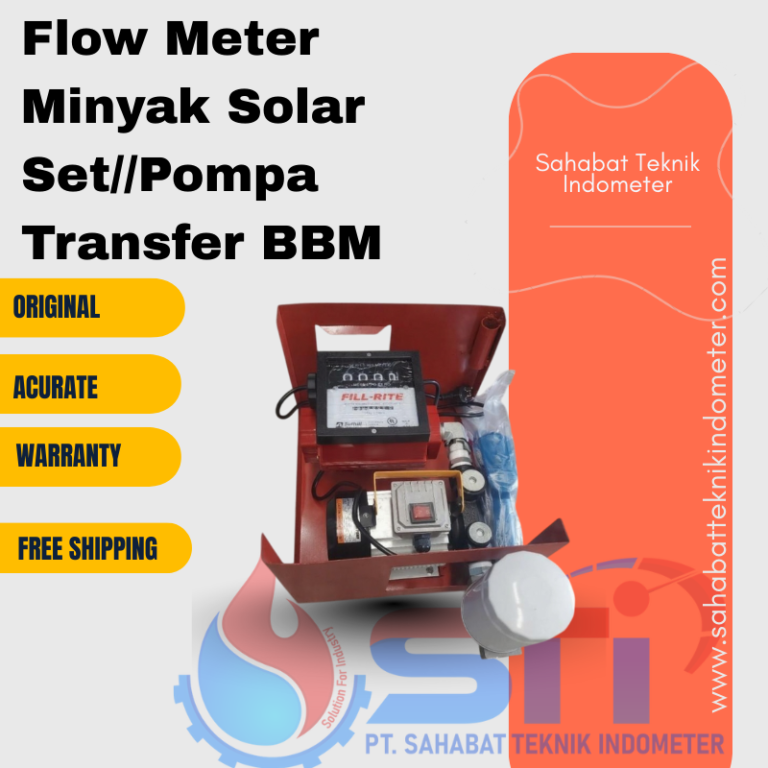 Flow Meter Minyak Solar Set//Pompa Transfer BBM » Distributor Water ...