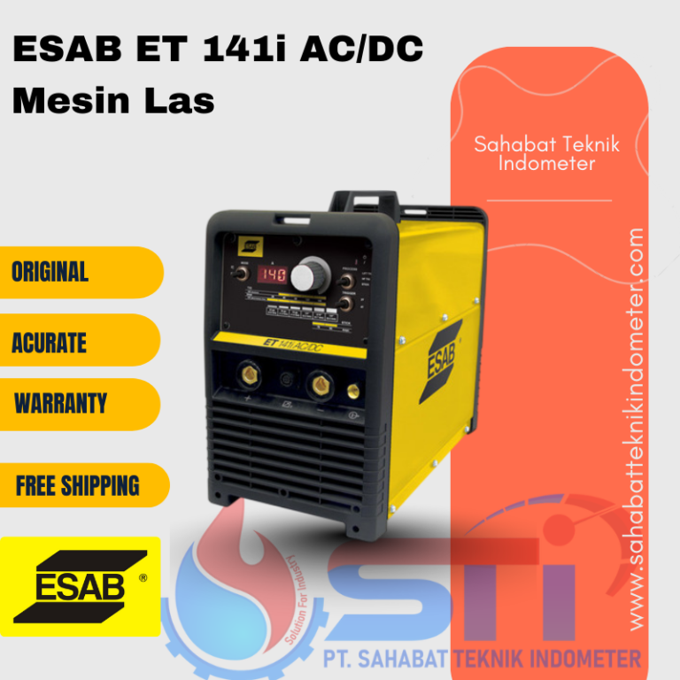 ESAB ET 141i AC/DC Mesin Las » Distributor Water Meter, Flow Meter dan ...