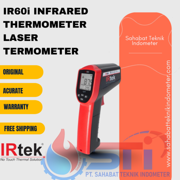 IR60i INFRARED THERMOMETER LASER TERMOMETER » Distributor Water Meter ...