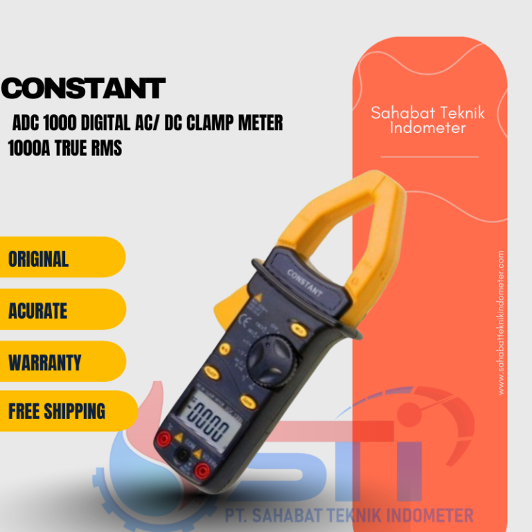 Constant Digital AC Clamp Meter 1000A with Temperature Function True ...